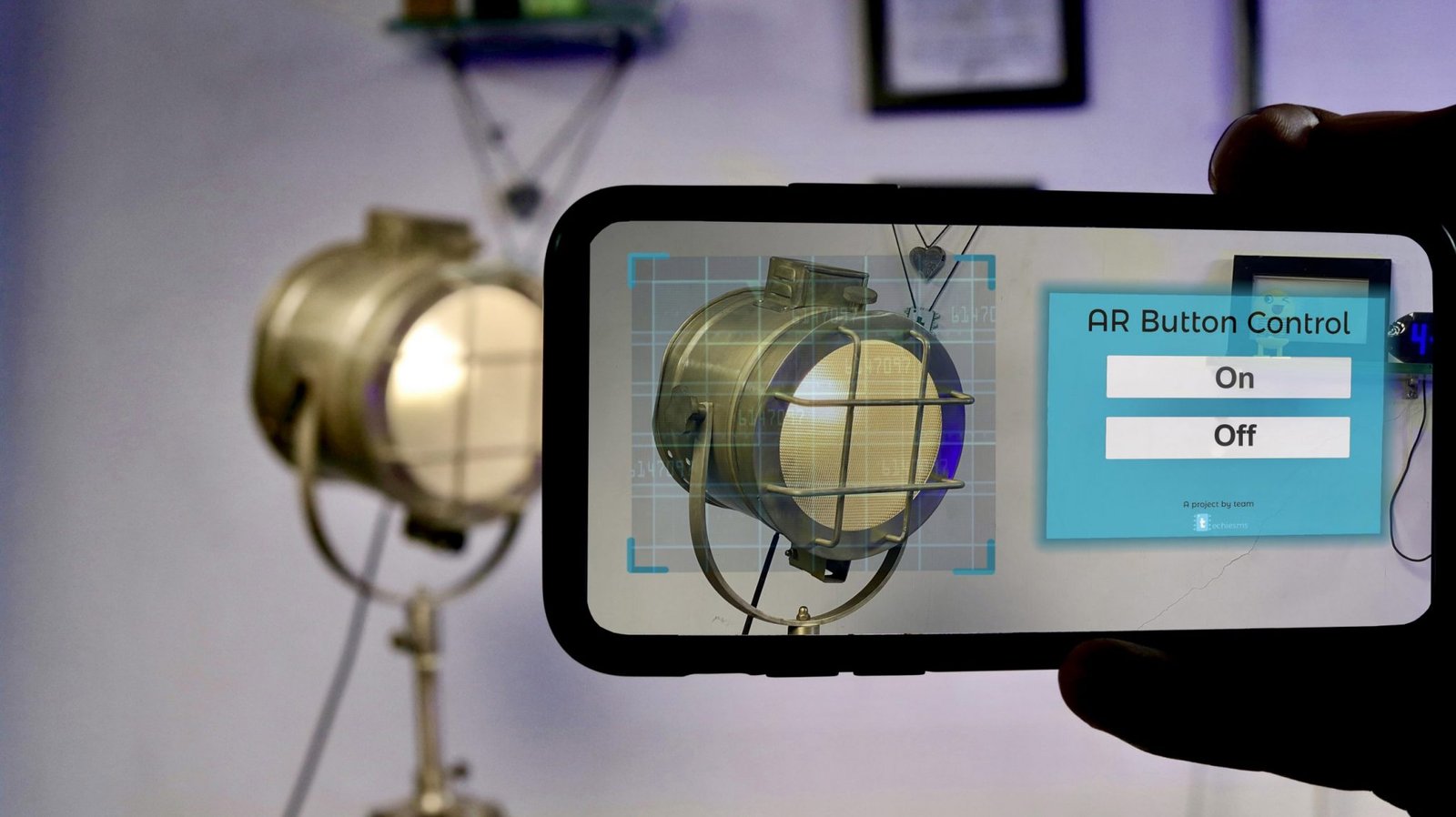 Switches in the Air - AR + IOT using Unity & Blynk - techiesms