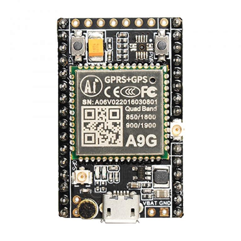 Ai Thinker A9G GSM/GPRS+GPS/BDS Development Board Original Quality - techiesms
