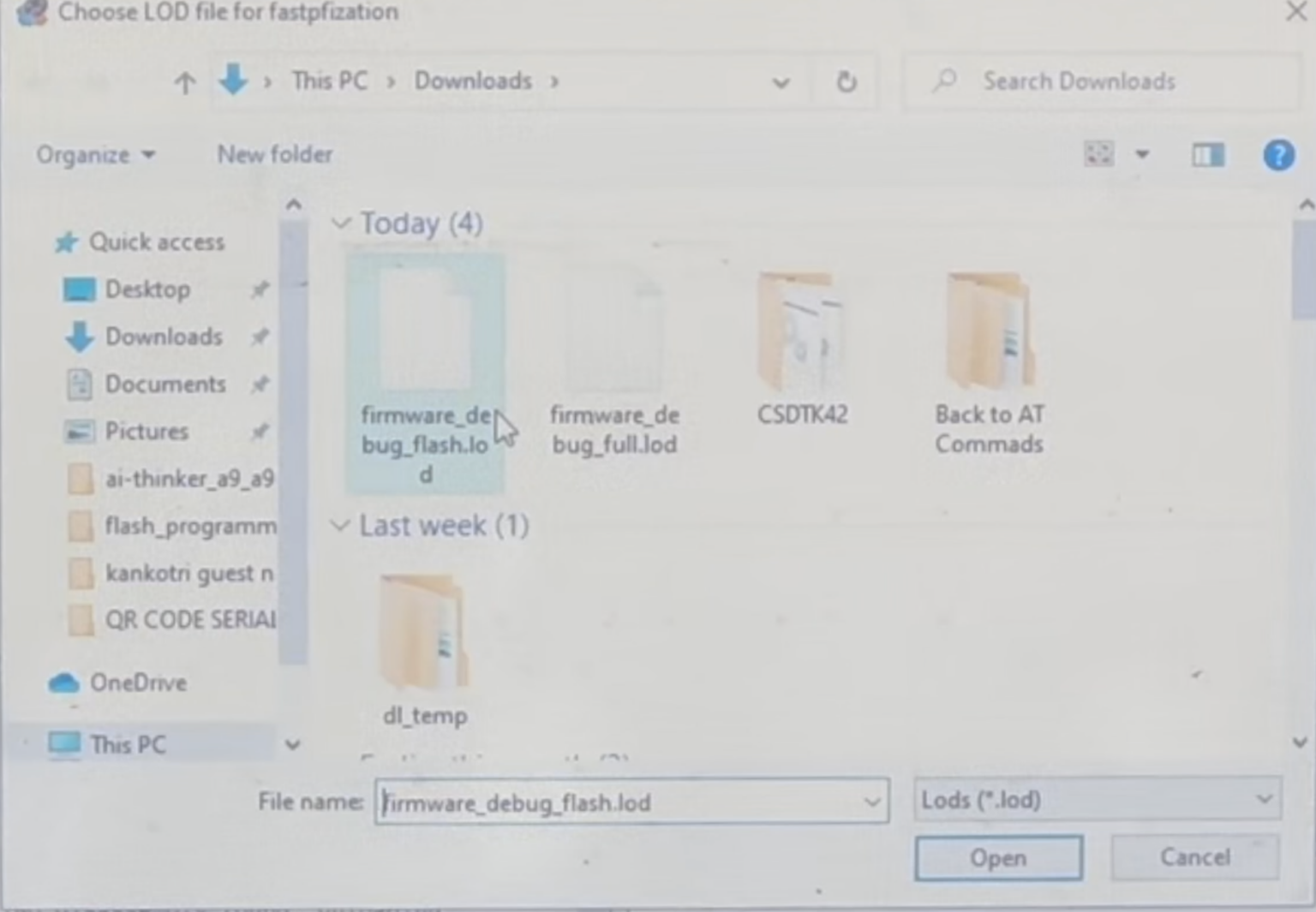 Steps for Flashing Micropython Firmware on A9G - techiesms