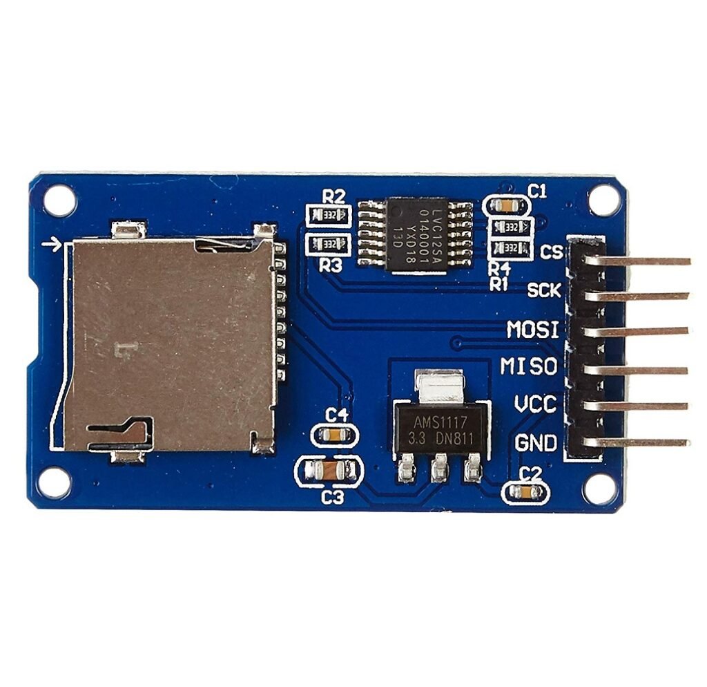 Micro SD Card Reader Module - techiesms
