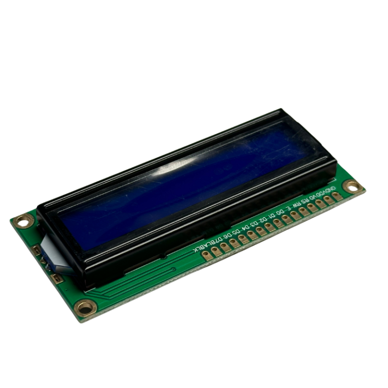 16X2 LCD Display Blue Backlight - techiesms