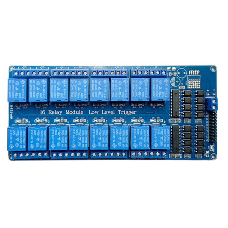 16 Channel 5V Relay Module with Optocoupler - techiesms