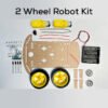2WD Robot Kit | 2 Wheel Robot Kit - techiesms