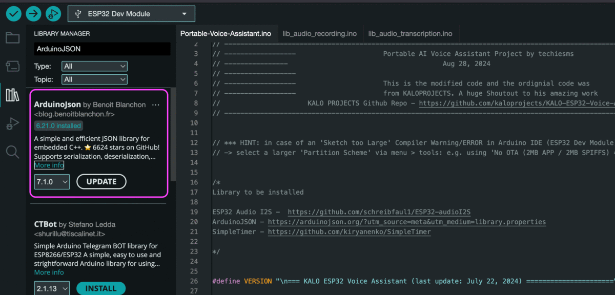 Portable AI Voice Assistant - techiesms