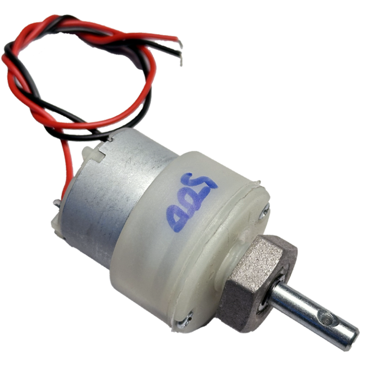 500 RPM - 12V Centre Shaft DC Geared Motor | Good Quality - techiesms