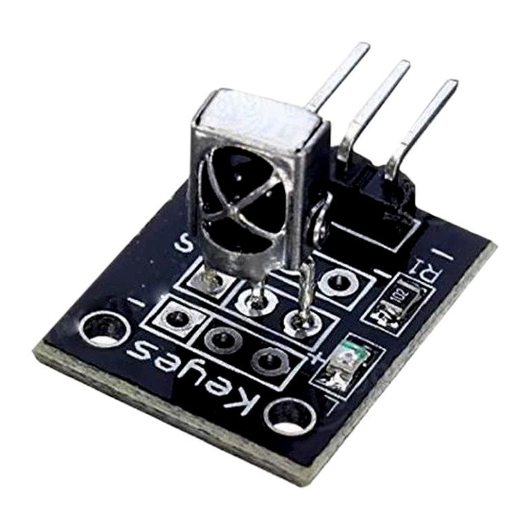 Infrared Ir Receiver Module Pcb Mounted Sensors For Arduino And Esp Boards Techiesms
